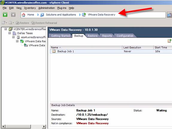 VMware Data Recovery - Overview (Part 1) - Virtual Servers - DataRecoup ...